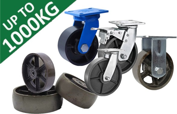 Cast Iron Castors with high temperature resistant
