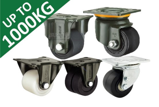 Low Profile Heavy Duty Castor Wheel Australia | Supo Castors Australia